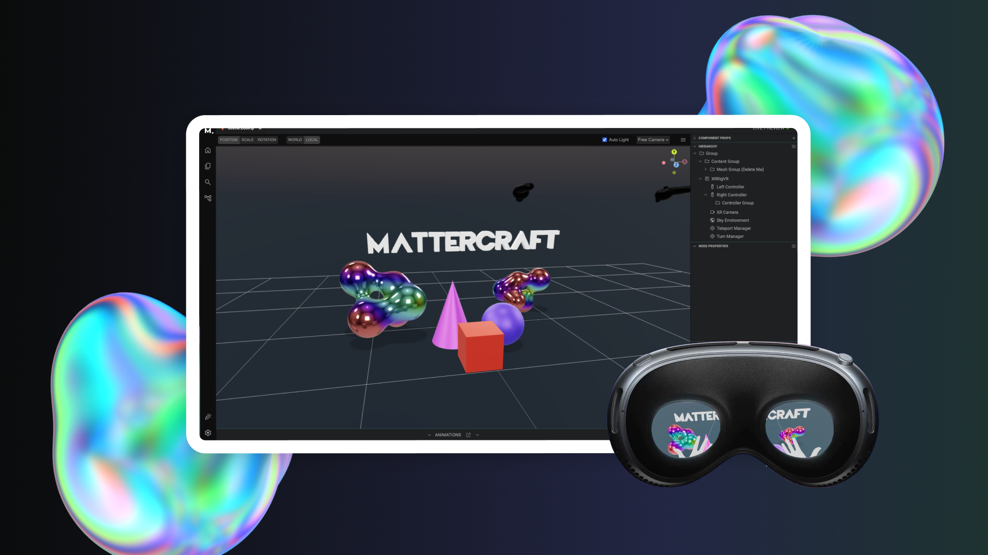 How to create WebXR experiences on Vision Pro - A Technical Deep Dive